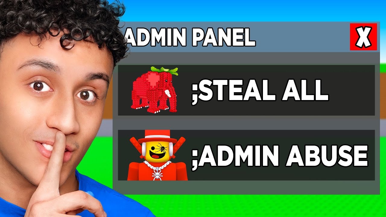 Using ADMIN PANEL To Troll YOUTUBER in Steal a Brainrot! - YouTube