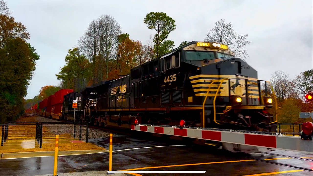 NS 242: 4435 4473 12/10/24 Duluth GA - YouTube