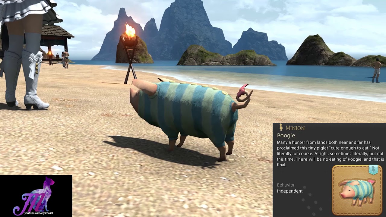 FFXIV: Poogie Minion - YouTube