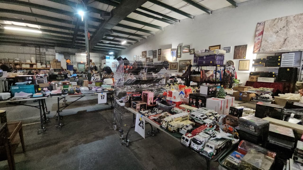 AUCTION NIGHT! LOTS to BID ON! SCOOTER'S AUCTION-LARGO! Thrift with me ...