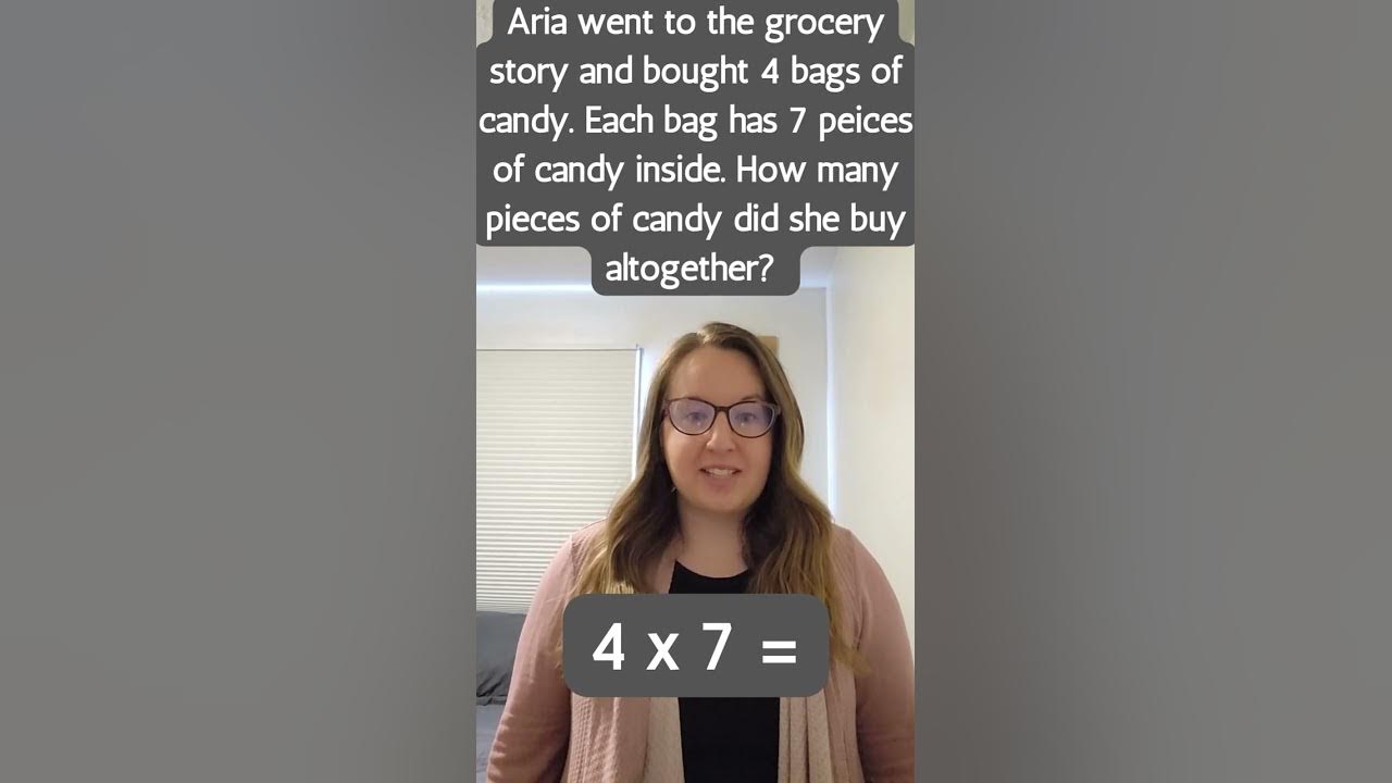 Sweet Multiplication: Solving Candy Math Problems - YouTube