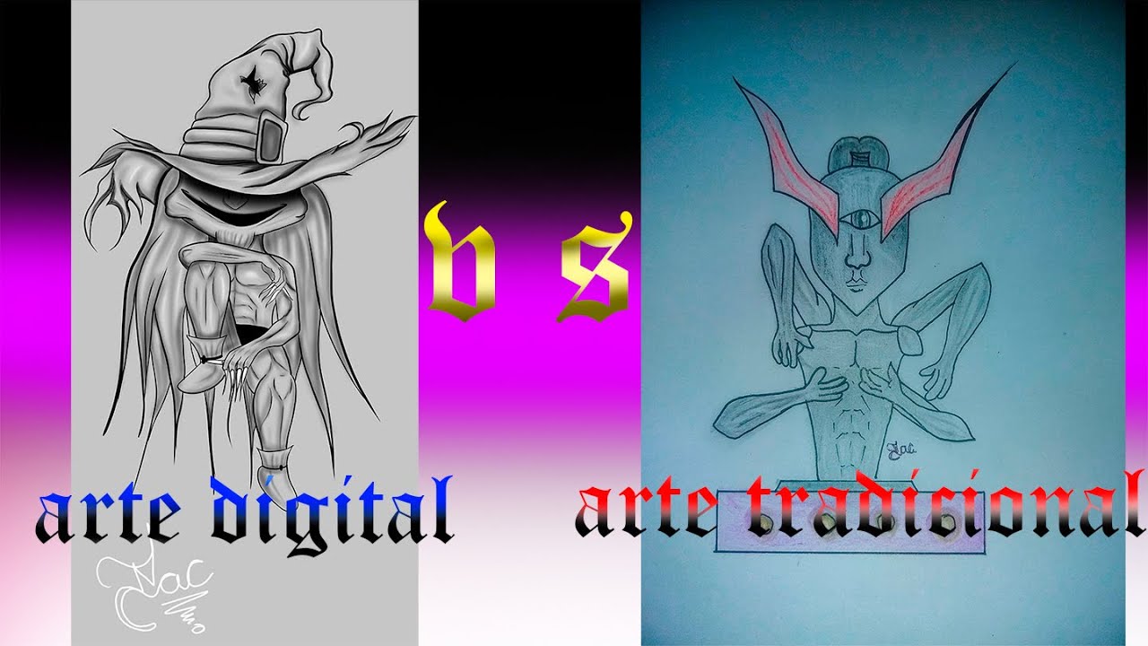 ARTE DIGITAL vs TRADICIONAL |Estudio. 45| - YouTube