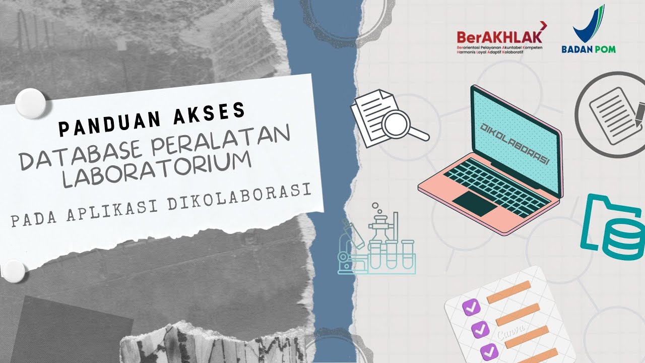 Panduan akses aplikasi database peralatan laboratorium - YouTube