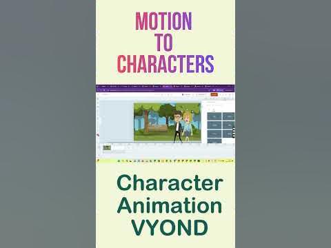 Walking Animation to Character. Motion effect in Vyond. 2d animation videos. #character # ...