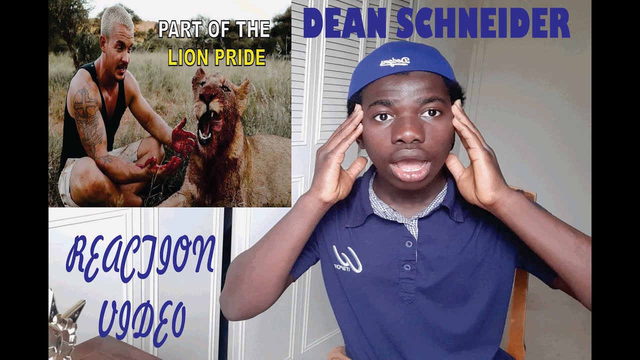 Part of the Lion Pride - Dean Schneider living with lions / REACTION ...