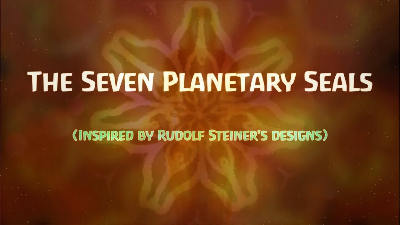 Rudolf Steiner Planetary Seals