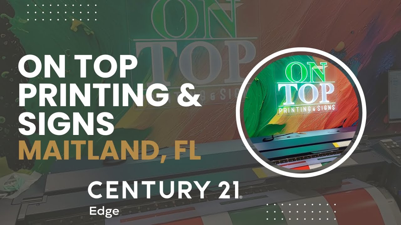 How On Top Printing & Signs Helps Businesses Stand Out - YouTube