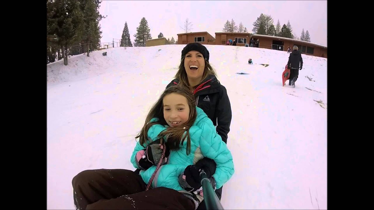 Pine Ridge Sled Day - YouTube