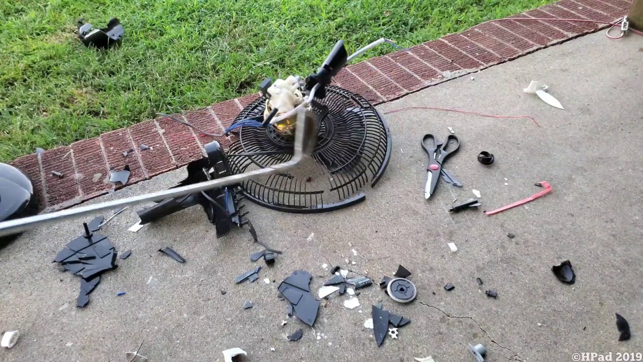 House To Home Fan Destruction - YouTube