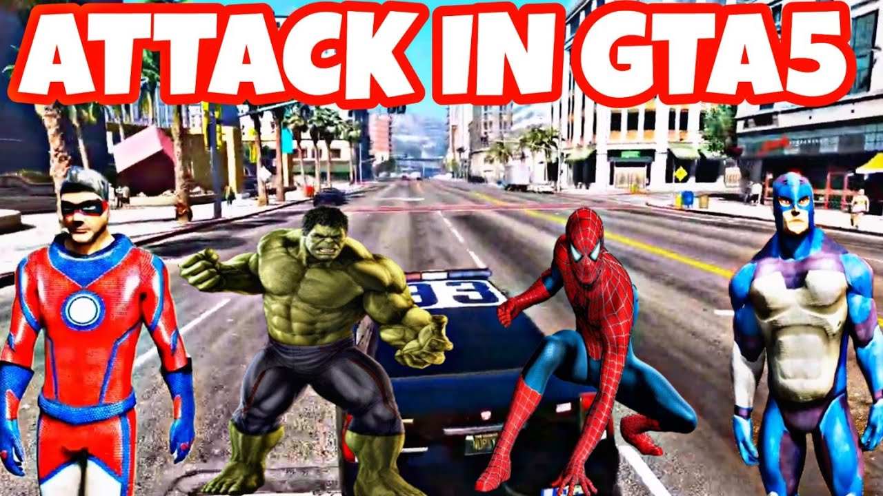 ATTACK IN GTA5 IN #GTA5 #ROPEHEROVICETOWN #ECOJIGAMING #DSRJIGAMING ...