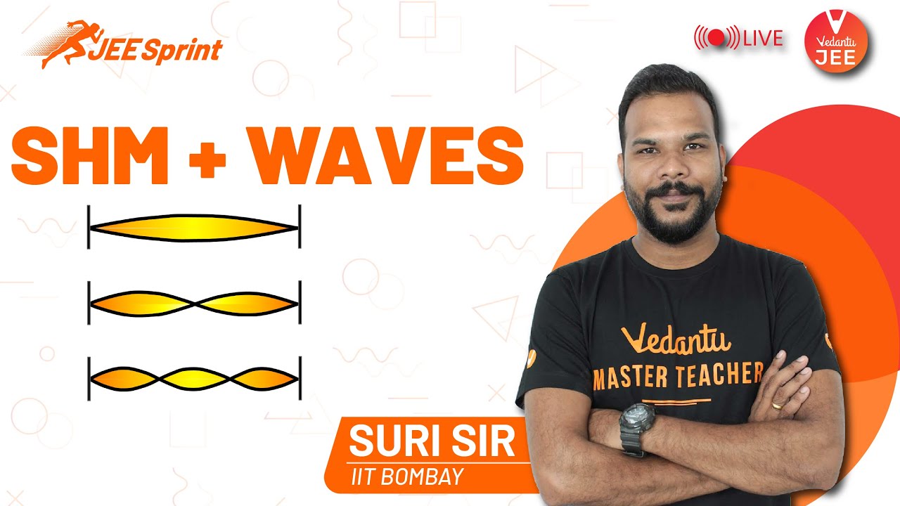 Simple Harmonic Motion (SHM) & Waves | JEE Sprint 🏃‍♂️| JEE Physics ...