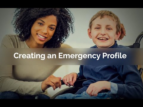 Creating an Emergency Profile - YouTube