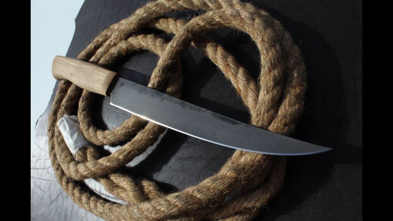 Making a kitchen knife . Handmade work - YouTube