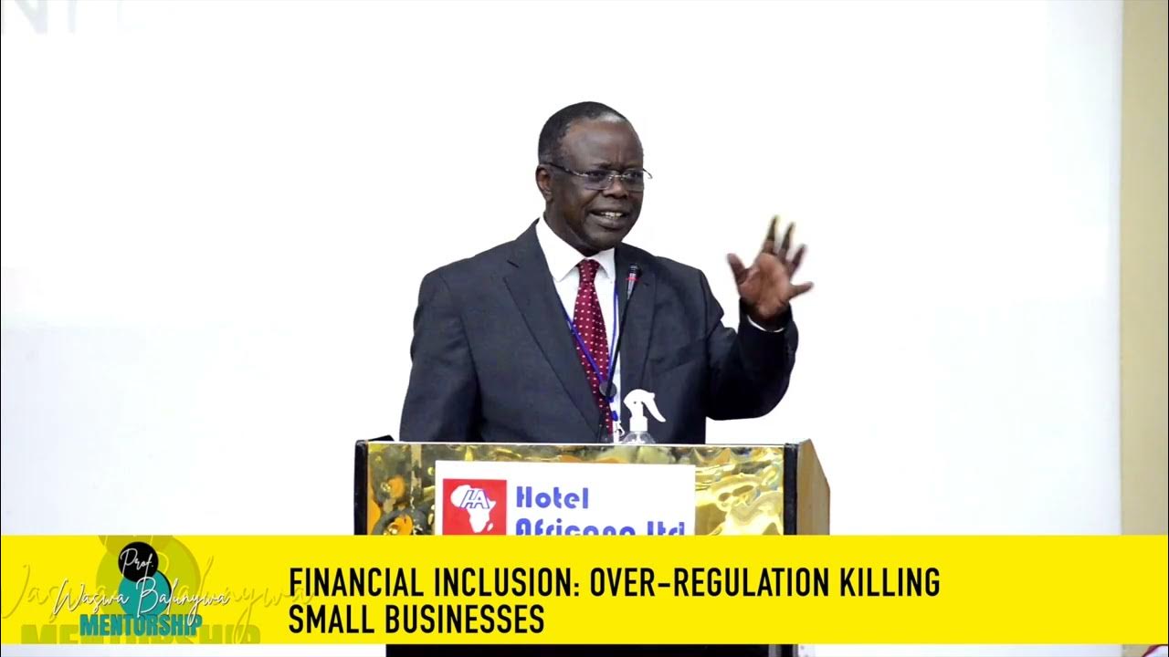 Prof. Balunywa advises on regulating Boda Bodas and SACCos| Prof. Waswa Balunywa - YouTube