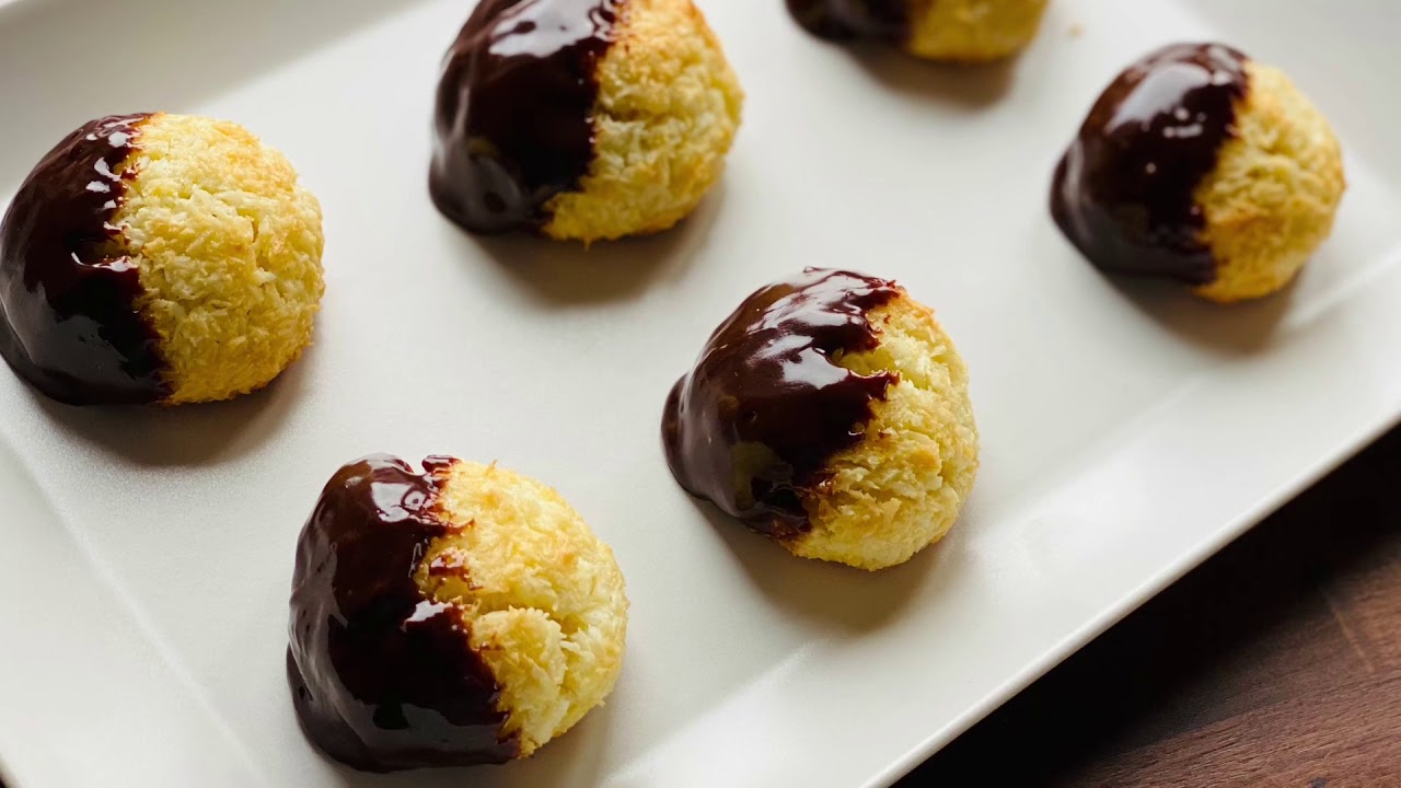 Rochers a la Noix de Coco - YouTube