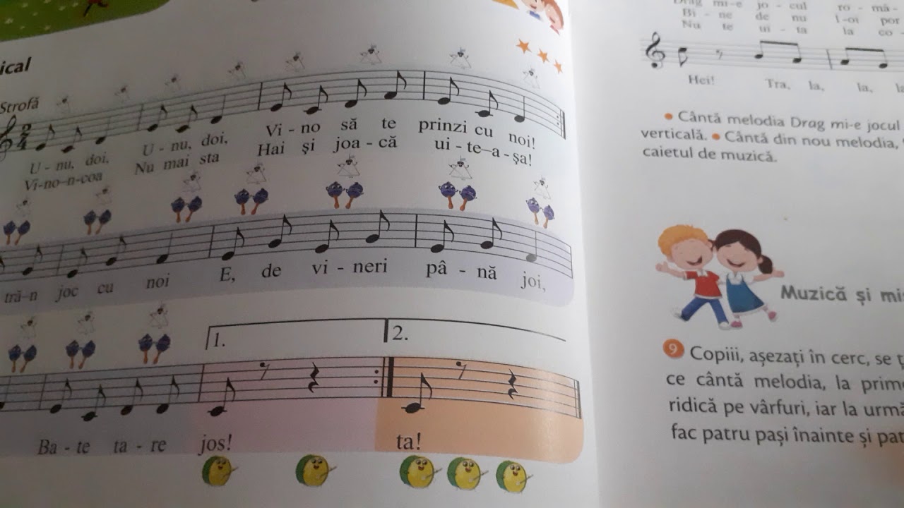 Masura de 2/4 Joc muzical pag 32 - YouTube