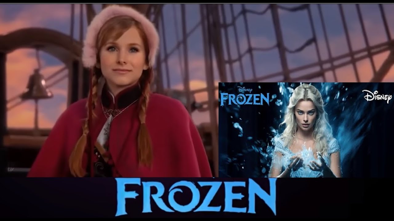 VOCÊ JÁ VIU? NOVO FILME DA FROZEN - COM ATORES REAIS - LIVE ACTION ...