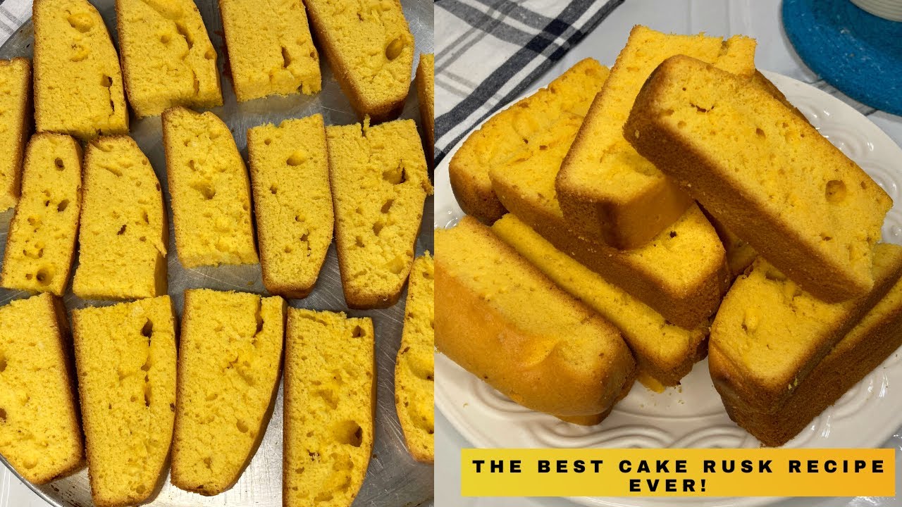 Cake rusk | Crispy Cake Rusk Recipe at Home | Simple and Easy to Make ...