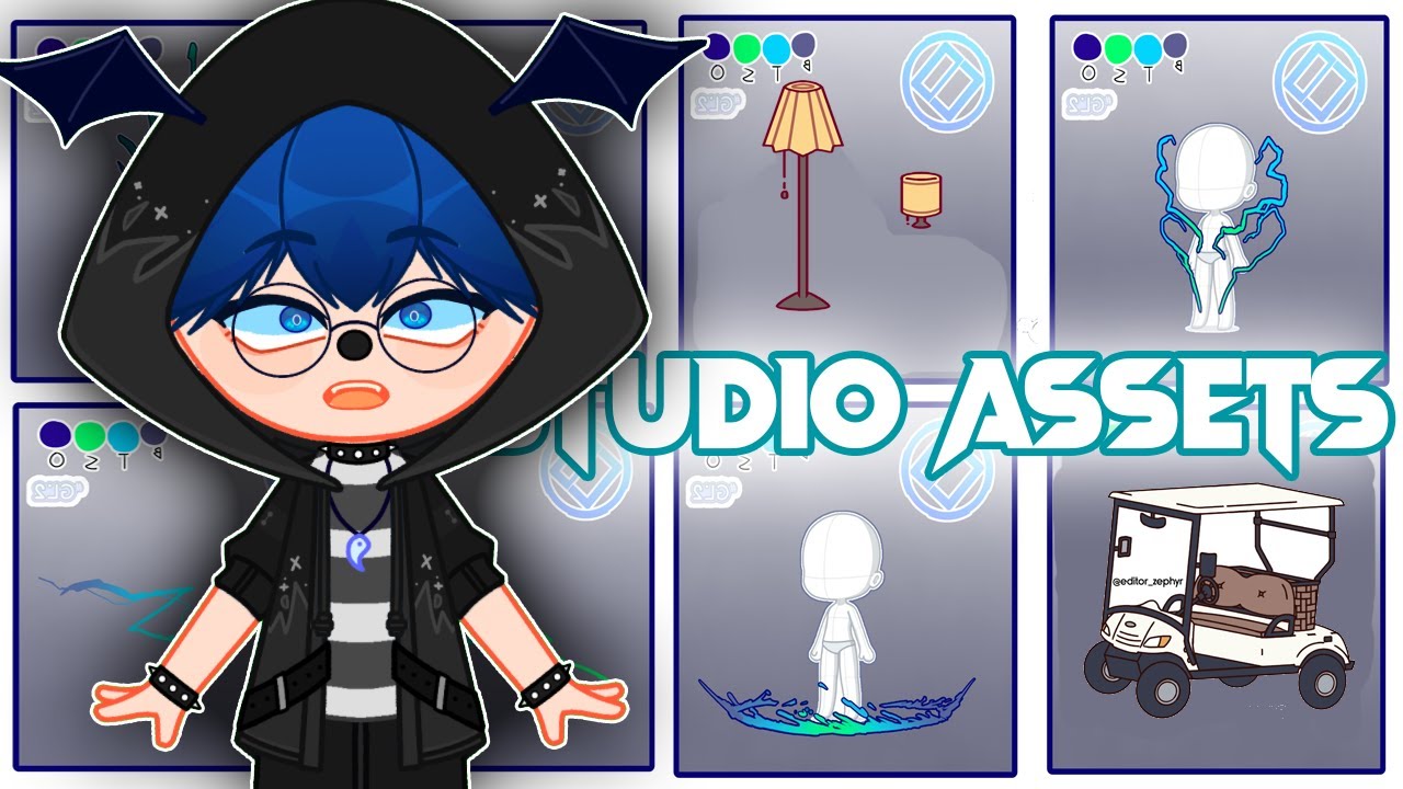 GACHA LIFE 2 NUEVOS ASSETS DE STUDIO - YouTube