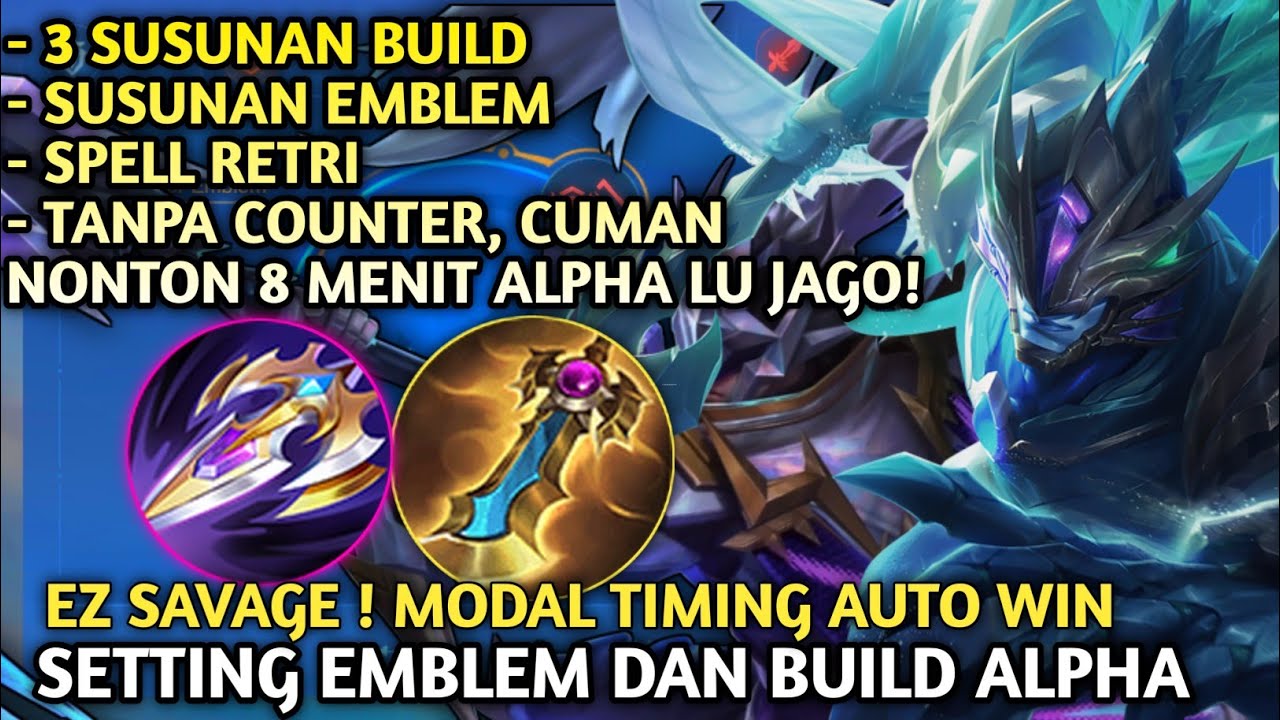 SET ALPHA PALING BARU! SET BUILD ALPHA TERSAKIT 2025 | BUILD ALPHA ...