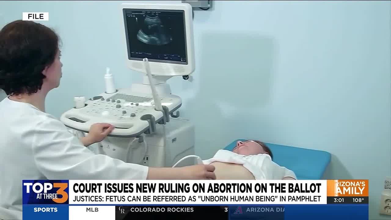 AZ High Court: Fetus can be referred as 'unborn human being' in voter ...