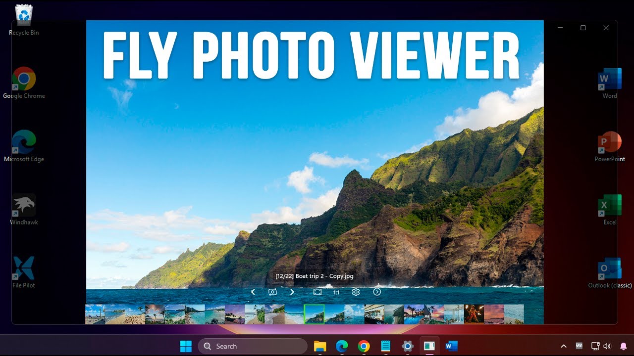 The Fly Photos Free Photo Viewer App Demonstration - YouTube