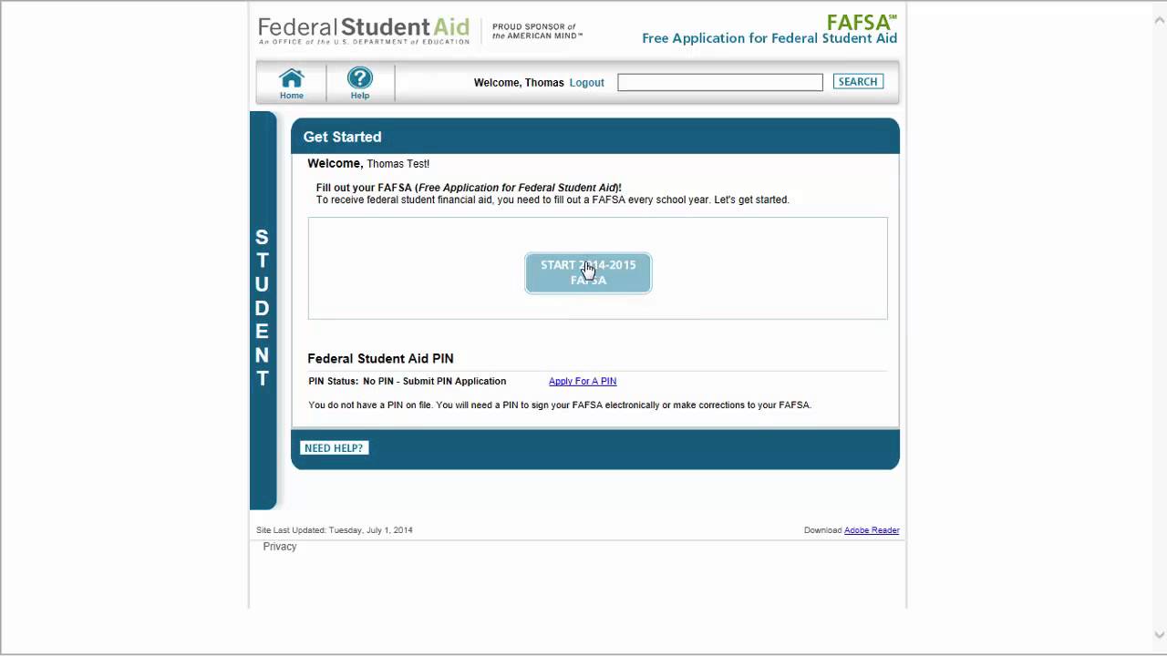 FAFSA walkthrough part 1: Account setup - YouTube
