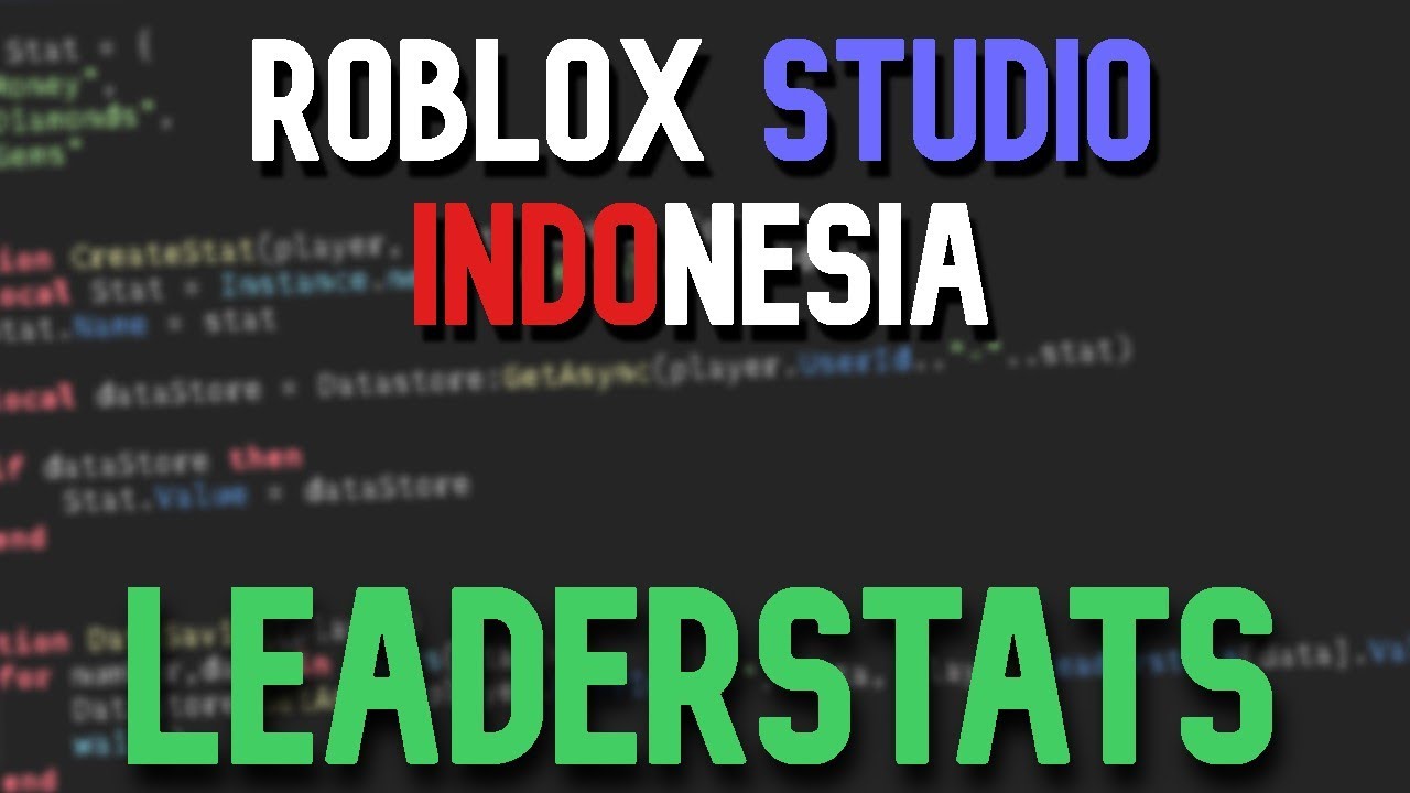 How to make Leaderstats on Roblox Studio! - YouTube