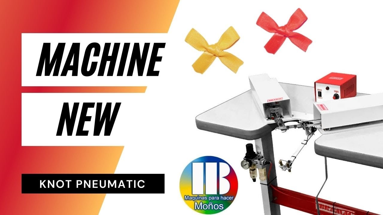 Knot Bow Machine for Satin Ribbon PNEUMATIC - YouTube