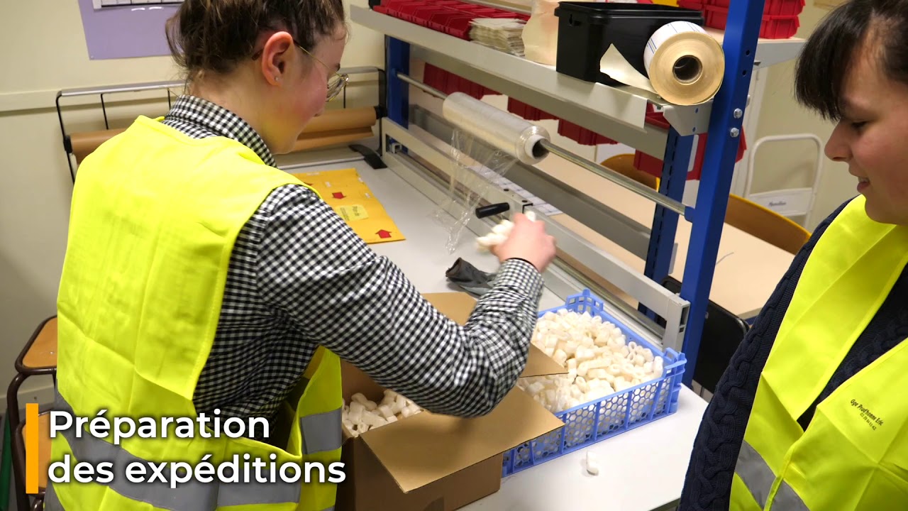 CAP Opérateur Logistique (Lycée Alain Fournier de Verdun) - YouTube