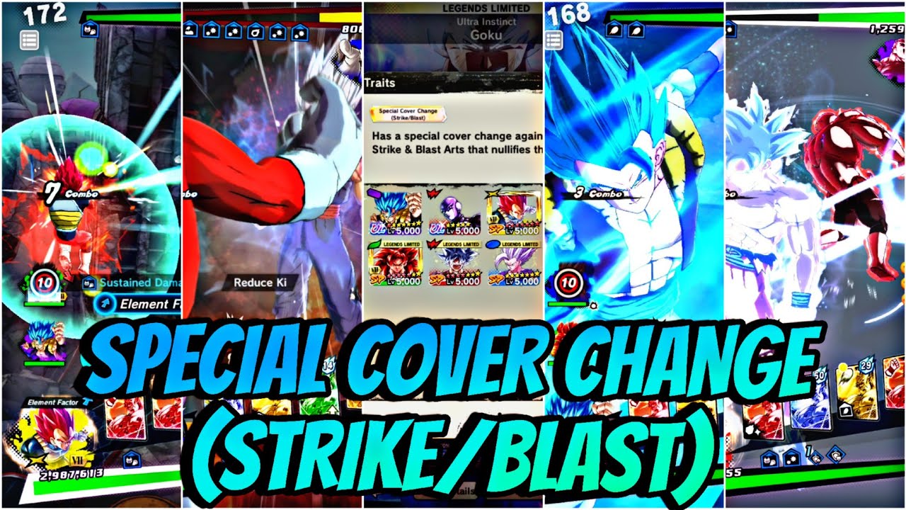 CHARACTERS WHO CAN PROFORM BOTH SPECIAL COVER CHANGE (STRIKE/BLAST) 🔥 ...
