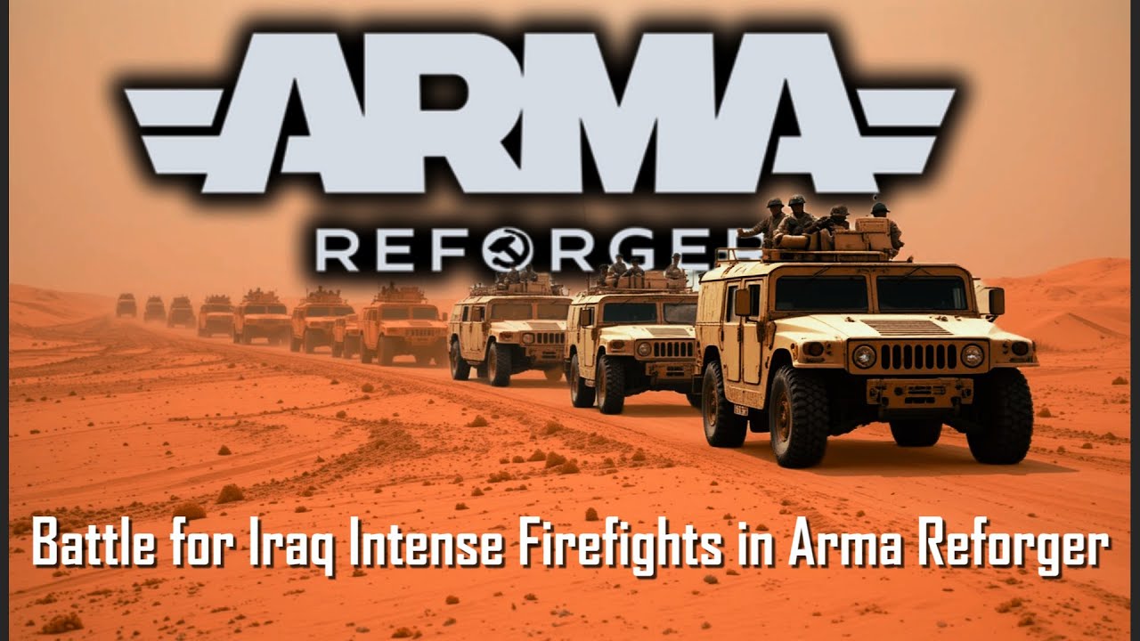 Battle for Iraq Intense Firefights in Arma Reforger - YouTube
