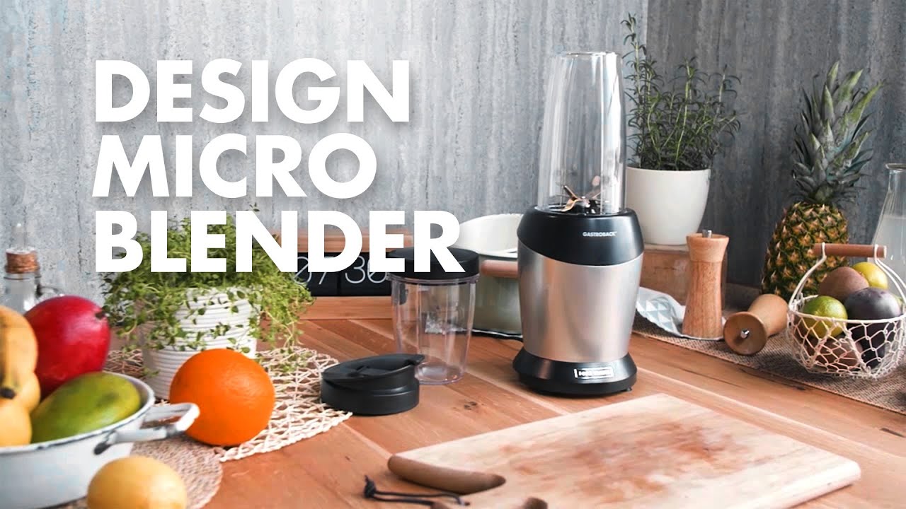 Gastroback Design Micro Blender 41029 - YouTube