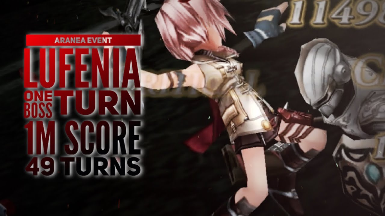 Lufenia: Aranea Event, One Boss Turn ft. BT-less Lightning (Aranea ...