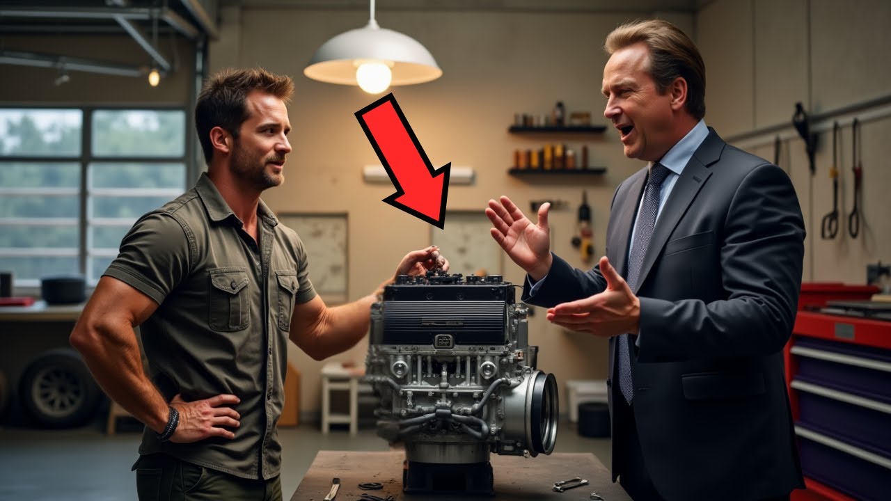 Millionaire Bets No Mechanic Can Fix His Engine — Single Dad Proves Him ...