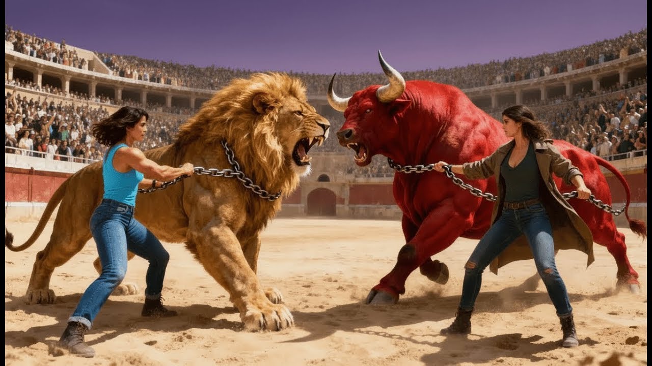 🦁 Legendary Lion vs Ruthless Bull | Wild Animal Fights! - YouTube