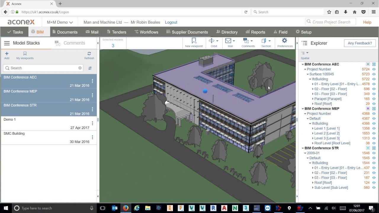 BCF with Aconex Connected BIM using Solibri Model Checker (BIM ...