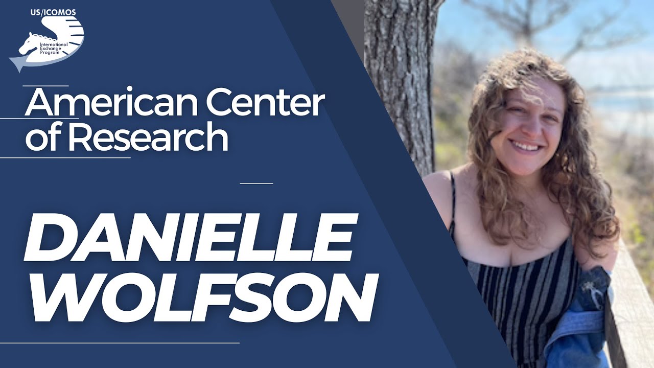 Danielle Wolfson - IEP Intern at ACOR - YouTube