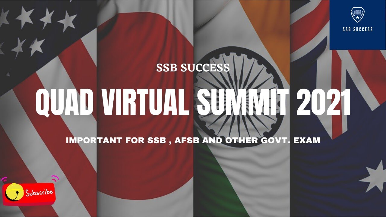 QUAD GROUPING VIRTUAL SUMMIT 2021 - YouTube