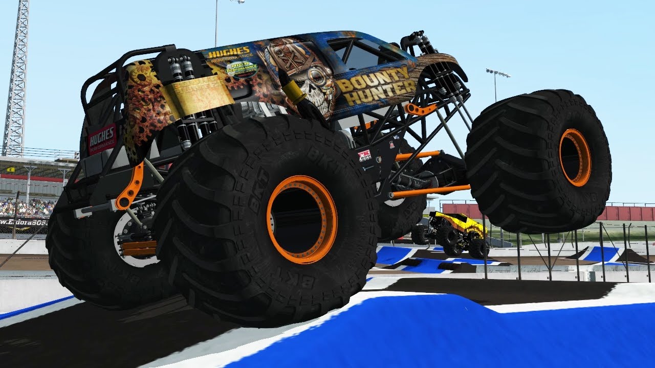 16 Truck Eldora Speedway Racing - Monster Jam Rigs of Rods - YouTube