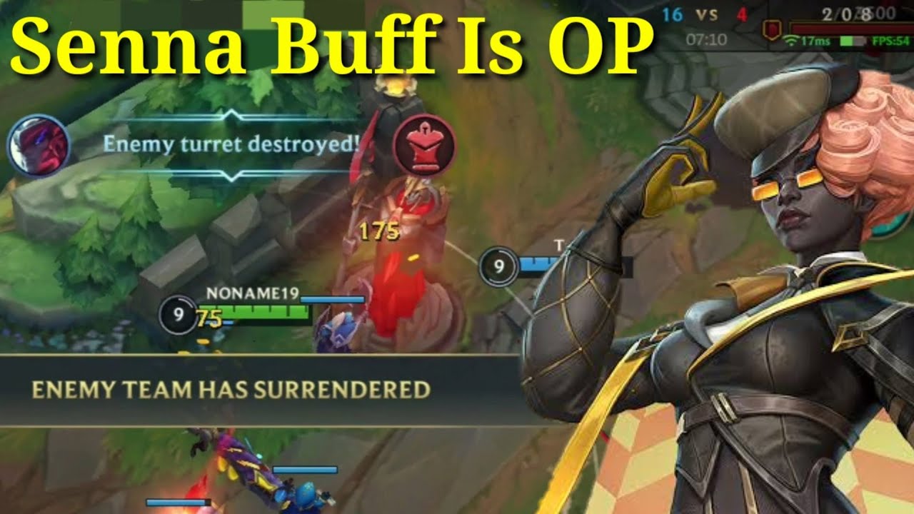 Senna Buff Is OP To ADC ! Tier S 0 Dead Patch 3.5 Gameplay Senna ...