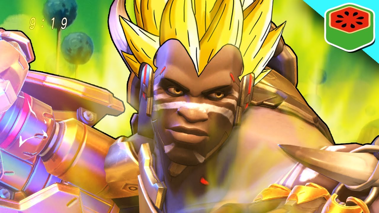 SUPER SAIYAN Overwatch Custom Game YouTube SUPER SAIYAN Overwatch Custom Game YouTube