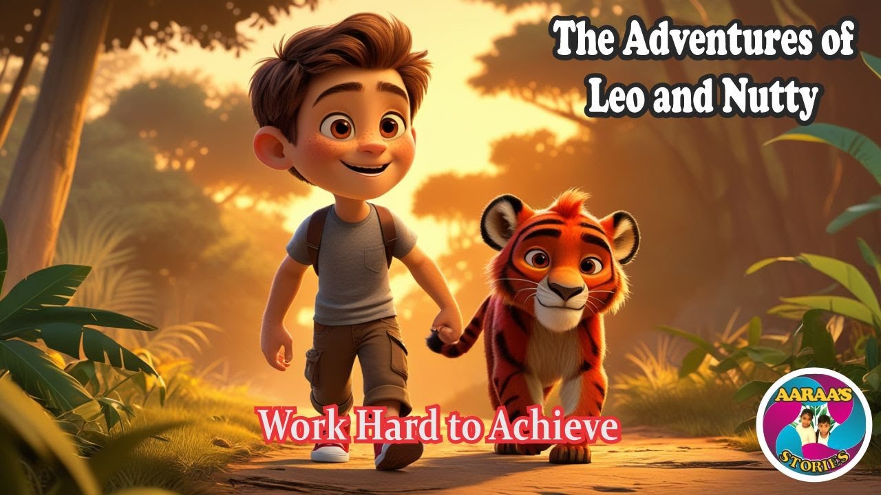 The Adventures of Leo and Nutty | Hard Work | Kids Story # ...