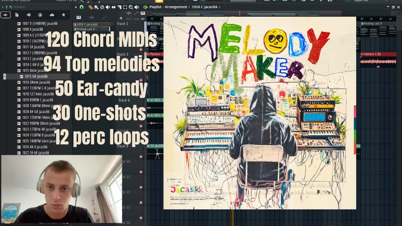 Making crazy melodies with my Melody Maker Kit - YouTube