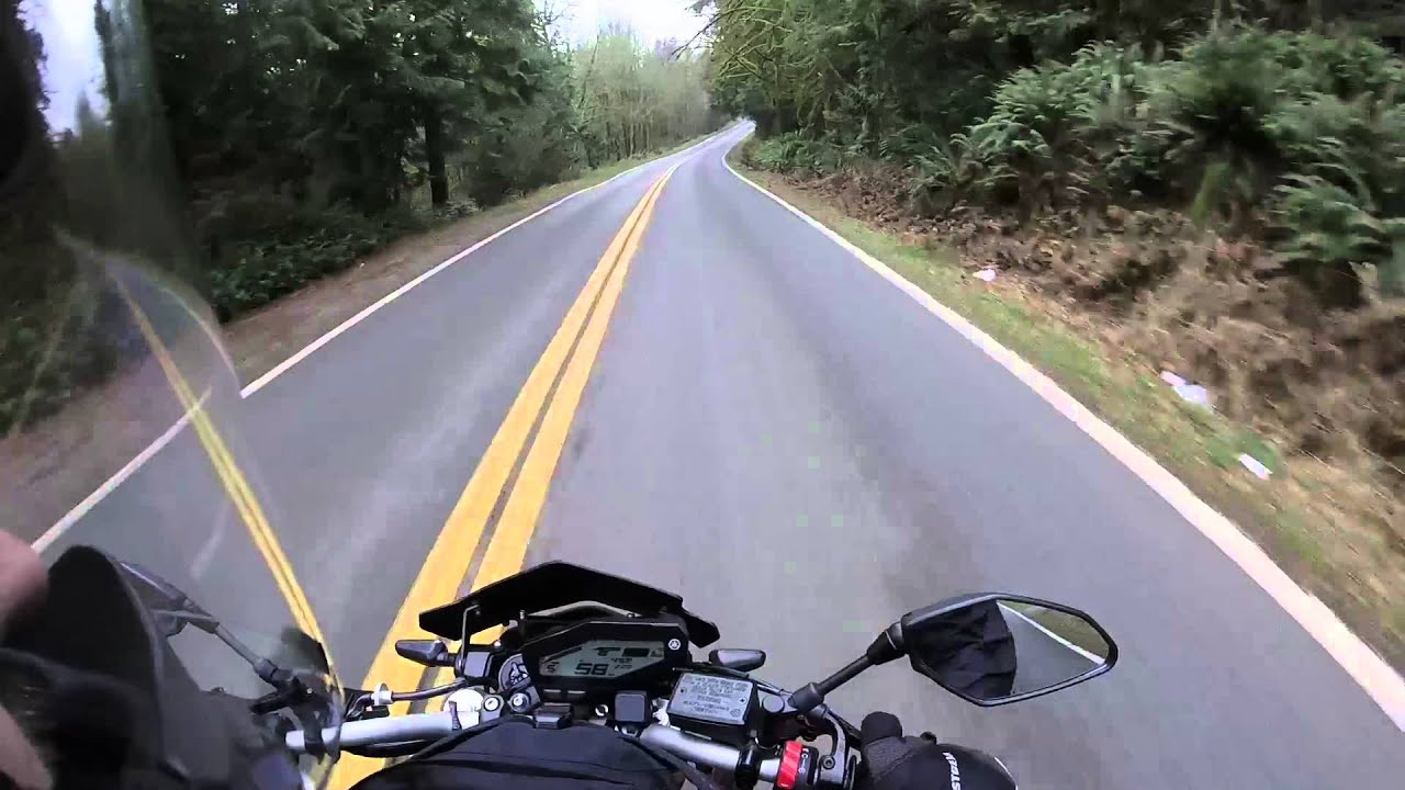 Riding the FZ 09 - YouTube