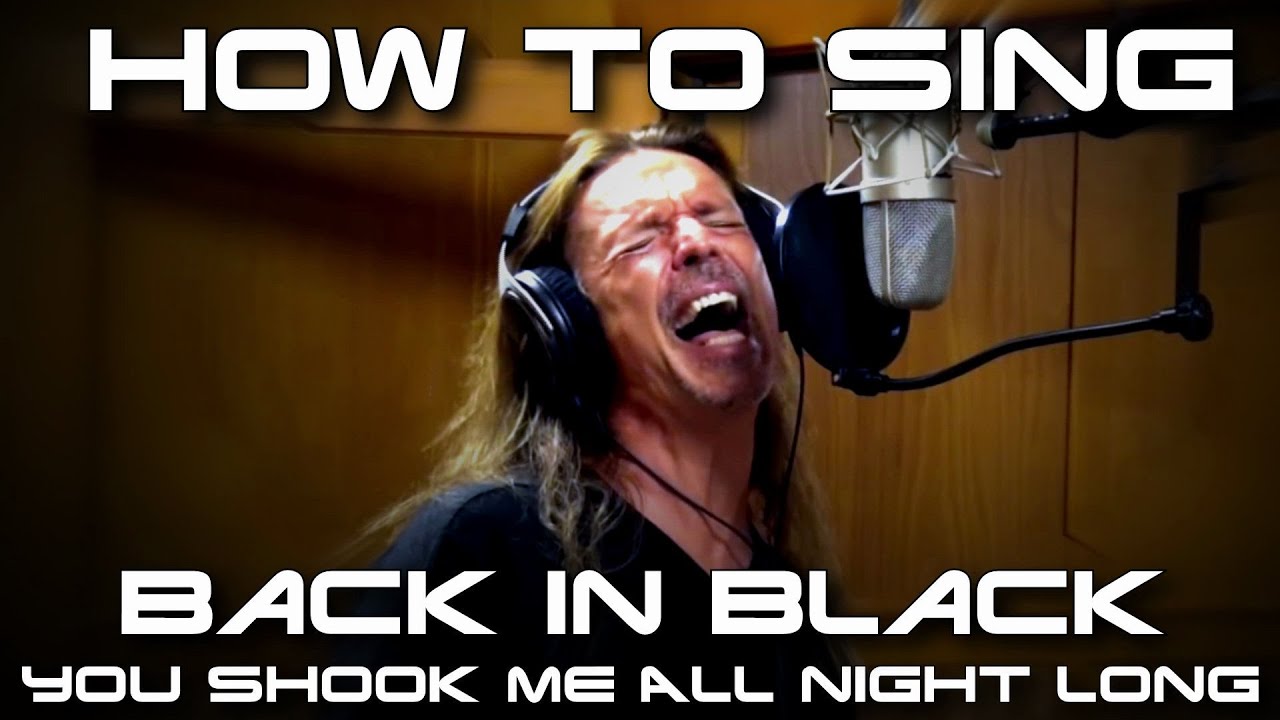 How To Sing AC DC - YouTube