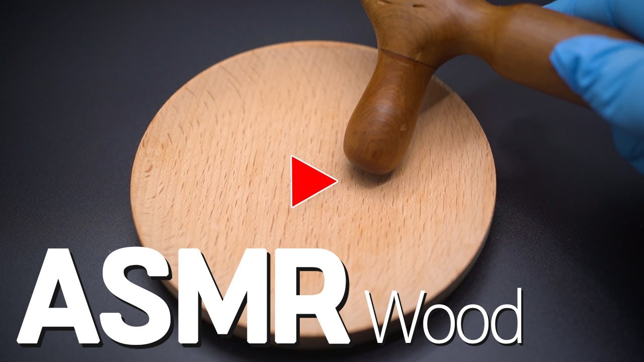 [ASMR]나무 지압봉과 수세미에서 소리 나는 거 아시나요? Did you know wooden acupressure sticks and scrubbers make ...