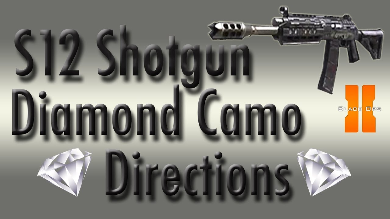 S12 Diamond Camo Directions |COD BO2| - YouTube