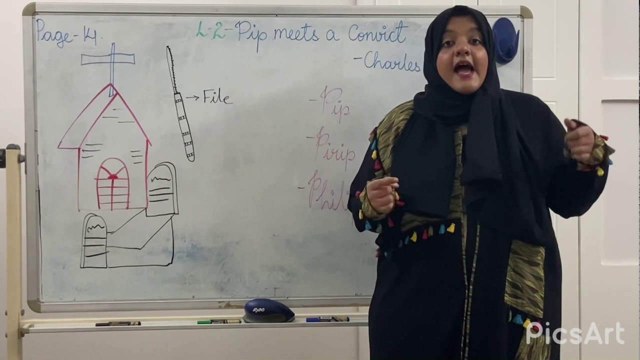 Pip meets a convict! Grade 4 - YouTube