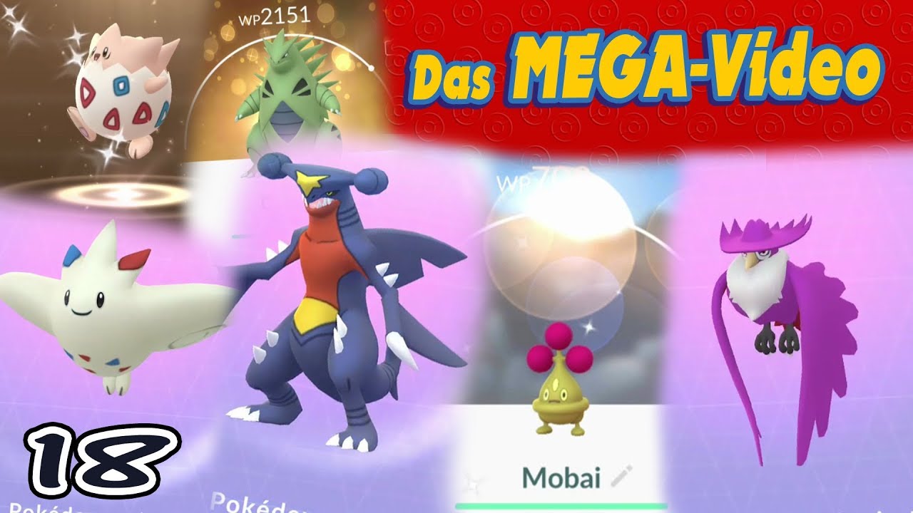 PKMGO #18 - Shiny entwicklungen, Knackrack, Ausblick auf Ultra-Bonus ...